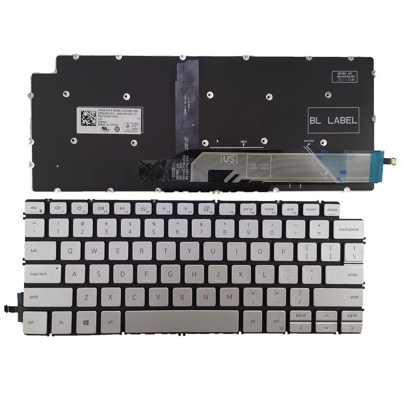 New US Backlit For Dell Inspiron 14-7491 7490 5490 5493 5498 13-7391 ...