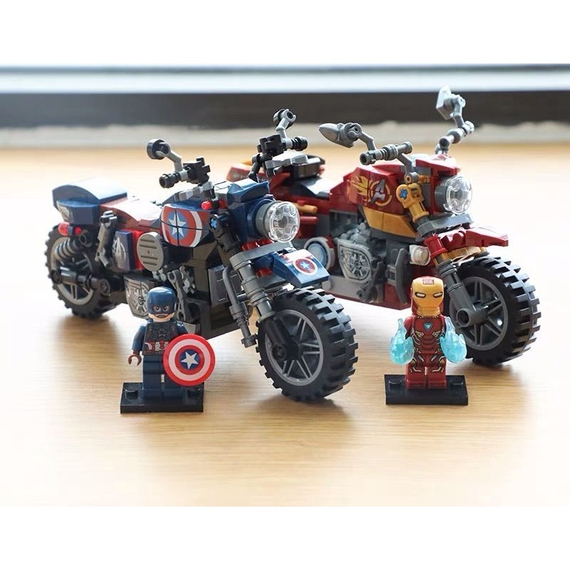 MOC Technic Speed s Captain Figure Motorcycle Motor Bike Model ...