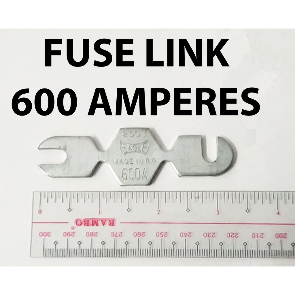 ORIGINAL EAGLE FUSE LINK == 600 AMPERES FOR EAGLE RENEWABLE FUSE == 600 ...