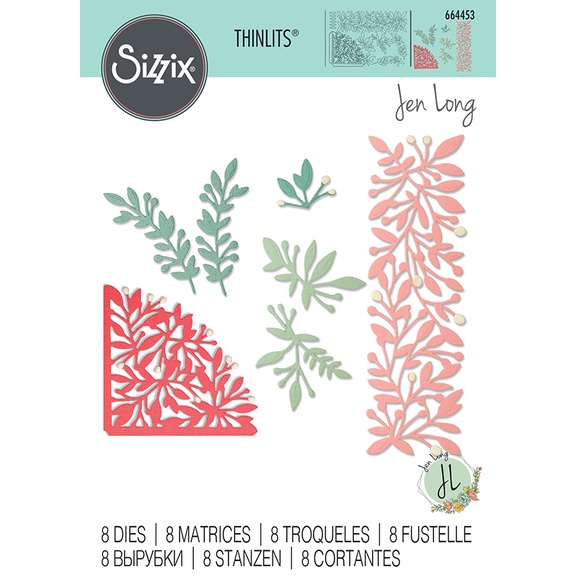 Sizzix Thinlits Dies - Intricate Corners | Shopee Philippines