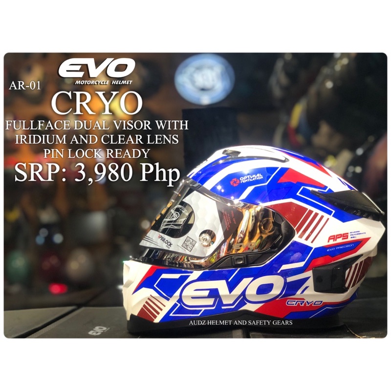 EVO HELMET AR-01 CRYO | Shopee Philippines