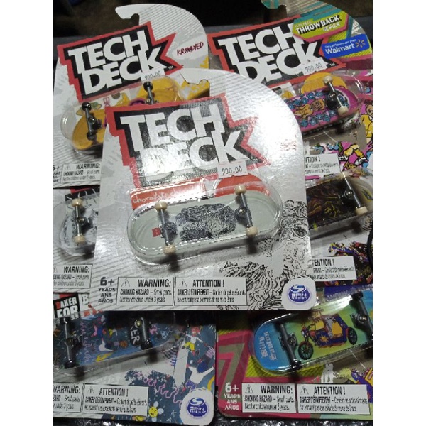 TECH DECK ' CHOCOLATE (ULTRA RARE) | Shopee Philippines