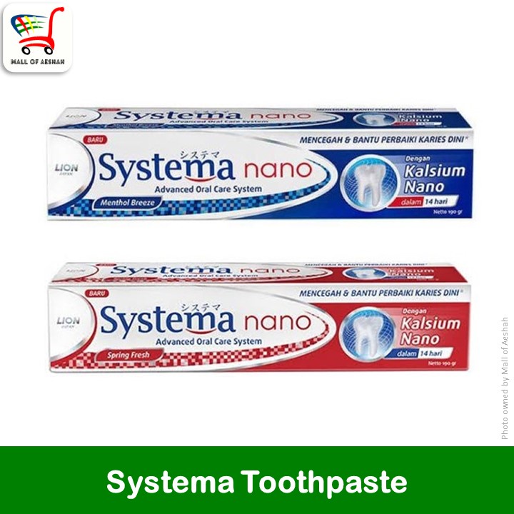 [Imported from Indonesia] SYSTEMA Nano Toothpaste | Shopee Philippines