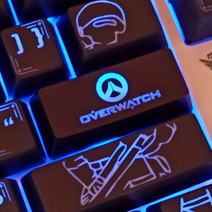 ABS Backlit Keycap Unique enter Key 2.25U R2 Watch Pioneer For ...