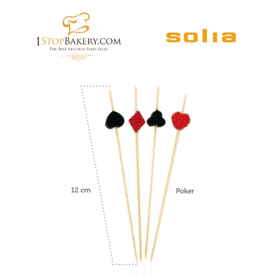 Solia VO11730 Playing Card Skewers 120 mm 500pcs/pack | Shopee Philippines