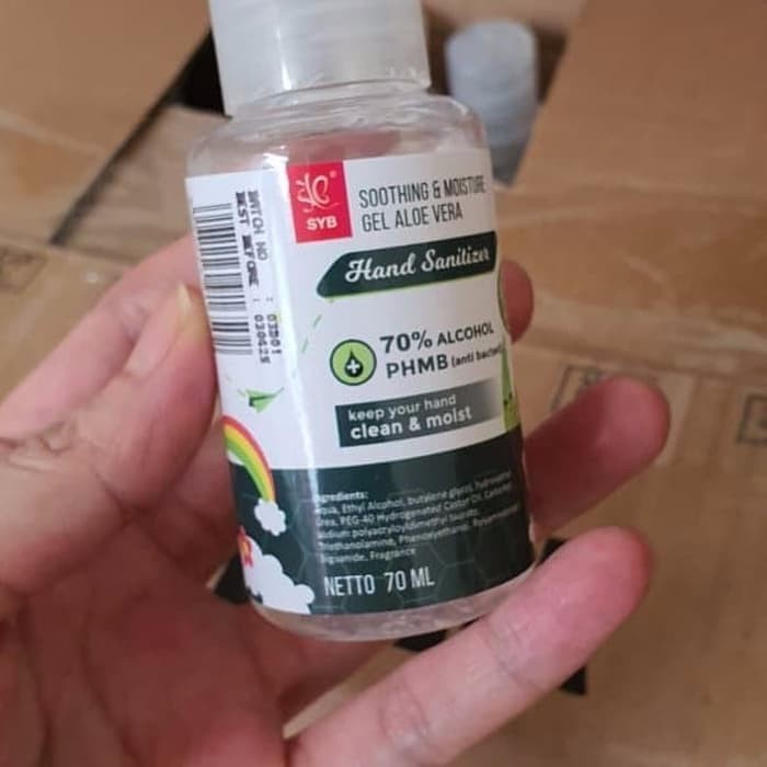 DFANCCIE [ 70 ML ] SYB HAND SANITIZER - HAND SHOOTING MOISTURE GEL by ...