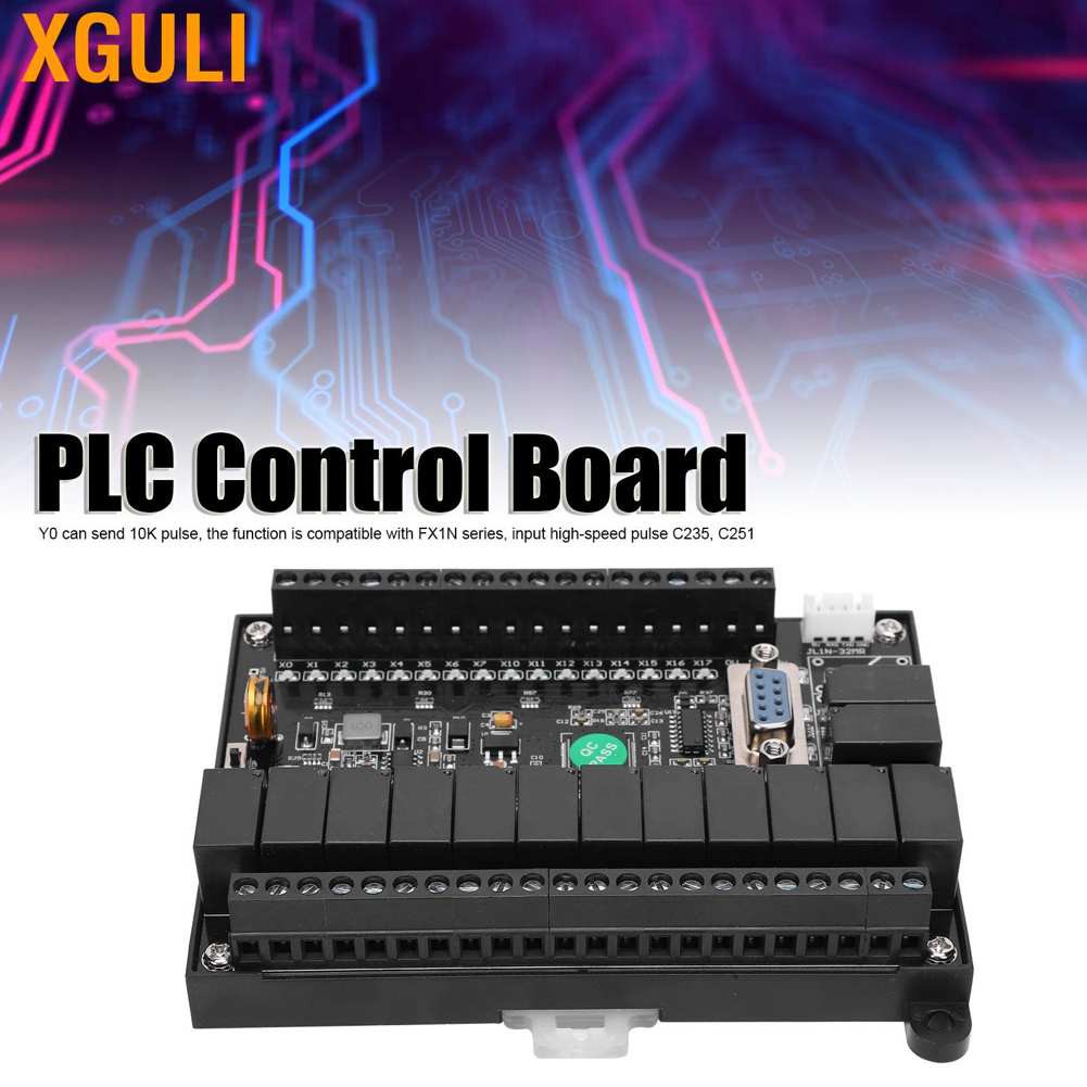 [Ready Stock] Xguli PLC Control Board Programmable Controller Delay Relay Module with Analog ...