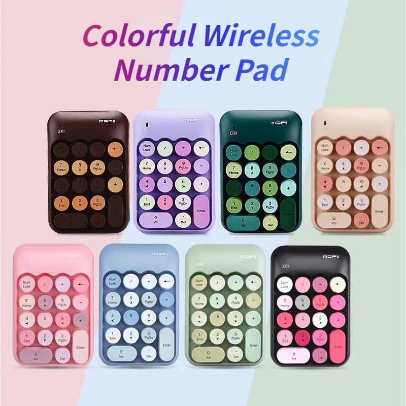 Wireless Numeric keyboard number pad Bank Finance keypad laptop ...