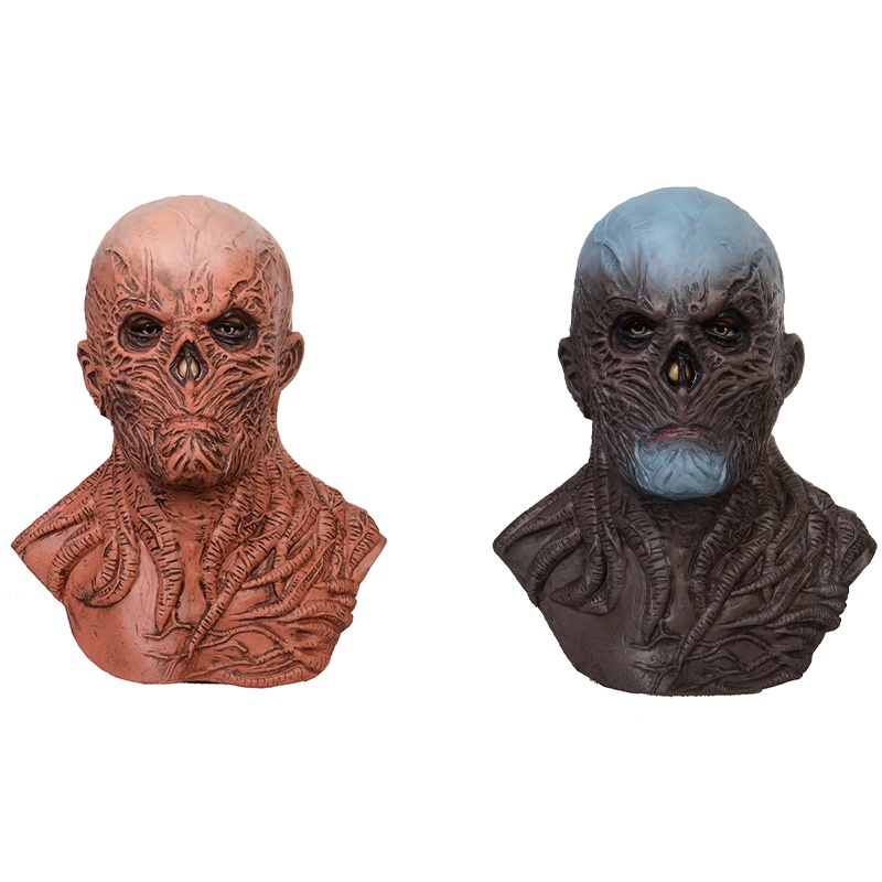 2022 New Horror Vecna Latex Full Head Mask Stranger Things 4 Cosplay ...