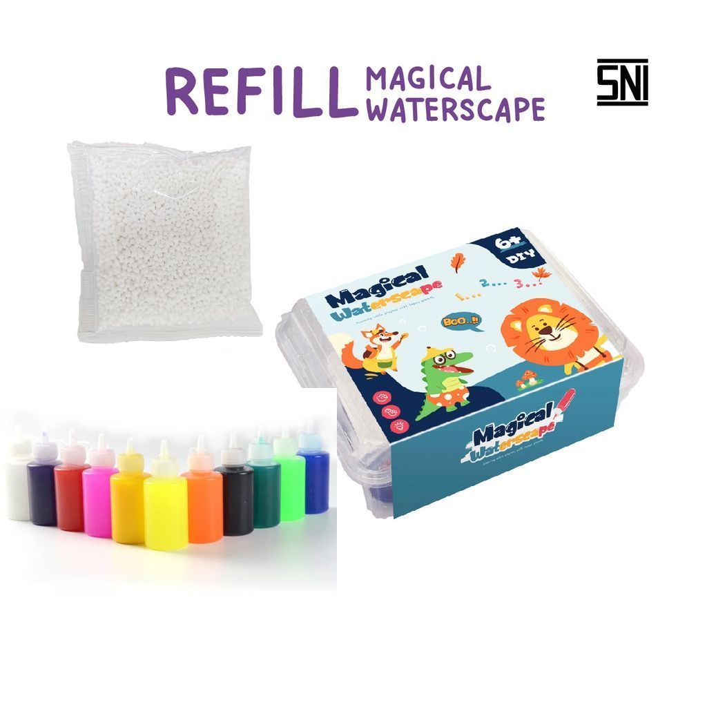 Refill Magical Waterscape Magic Powder Koagulation Liquid Mold ...