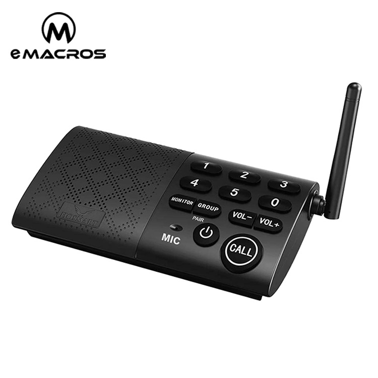Full Duplex Wireless Intercom System, Two -Way Communication for Home ...