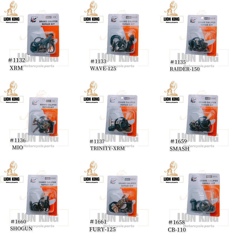 Motorcycle caliper repair kit for XRM MIO SMASH WAVE125 RAIDER TRINITY ...