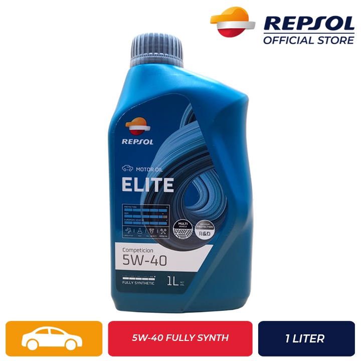 Repsol Elite Competicion 5W40 1L | Shopee Philippines