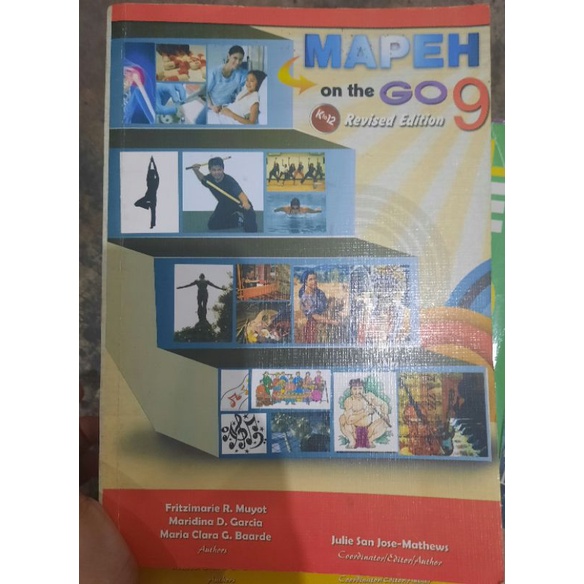 MAPEH on the GO 7 8 9 10 Revised edition (2018) | Shopee Philippines