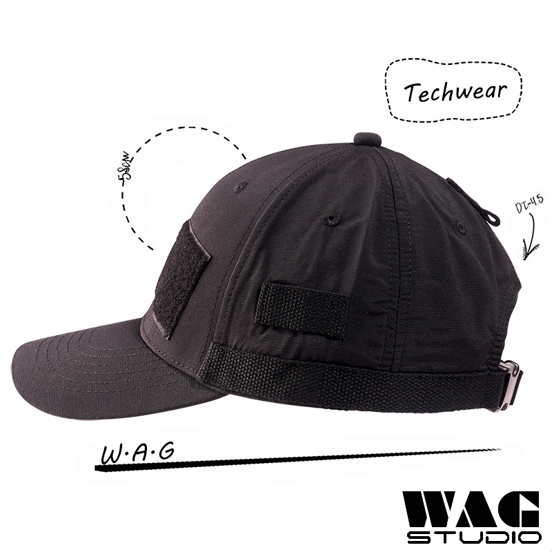 WAG Hat | Ready Stock Japanese Urban Techwear Baseball Cap Adjustable ...
