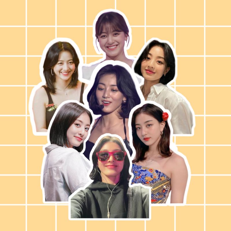 Twice Park Jihyo Laminated Waterproof Vinyl Sticker | Shopee Philippines