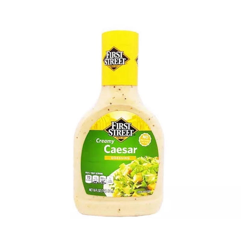 First Street Creamy Caesar Dressing(473ml) | Shopee Philippines