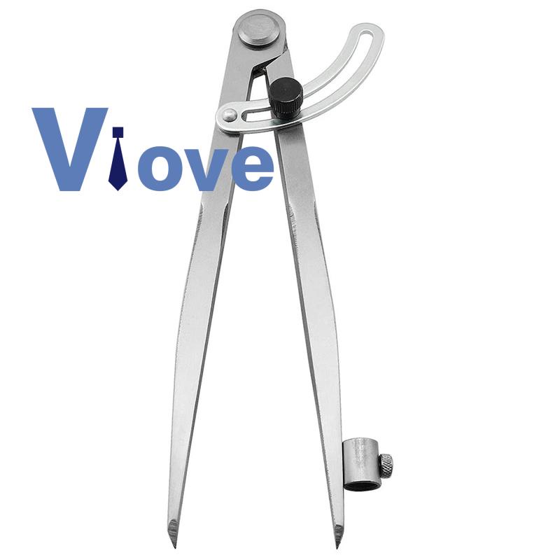 8 Inch Compass 200mm Precision Wing Divider Scribe Tool with Pencil ...