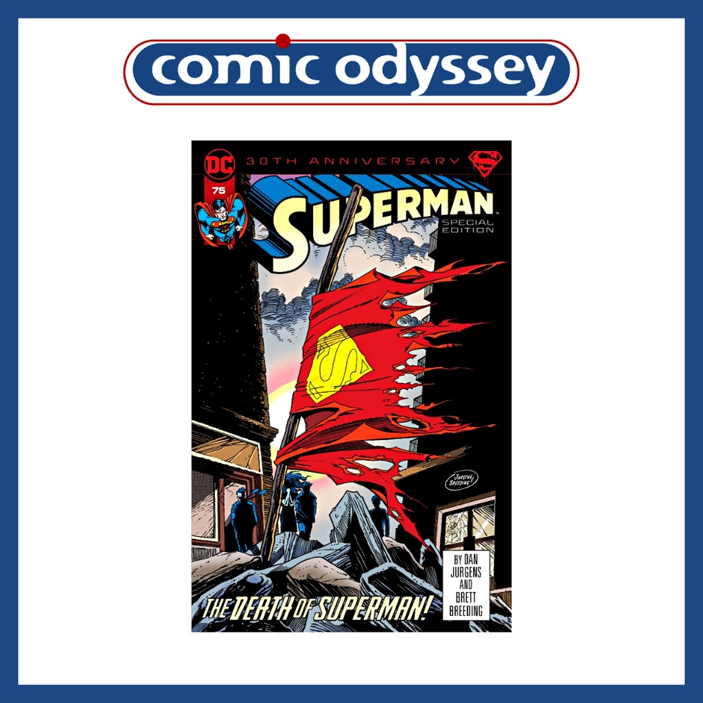 SUPERMAN #75 (2022) Special Edition Dan Jurgens Gatefold Cover | Shopee ...