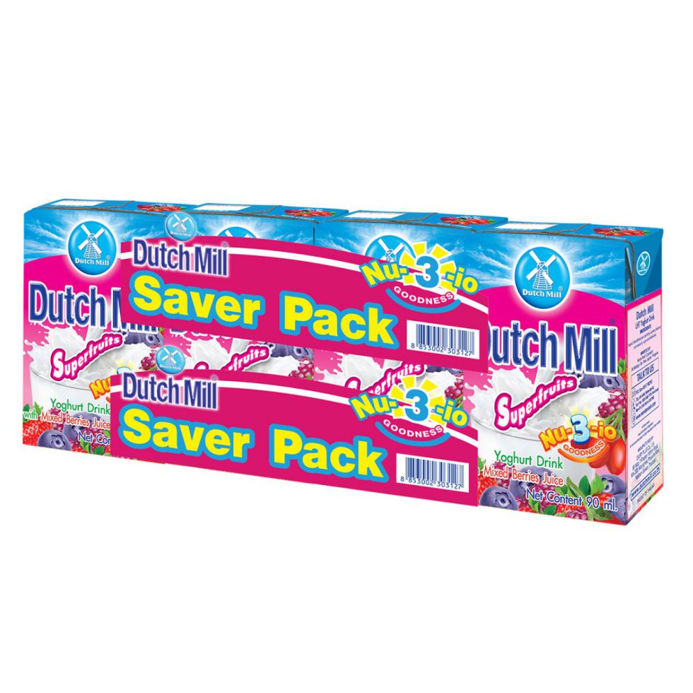Dutchmill Super Fruits 90Ml Saver Pack | Shopee Philippines