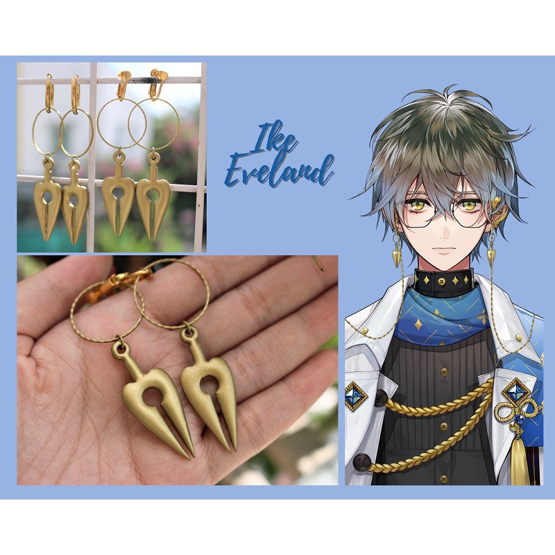 Vtuber - Accessories Ike Eveland (Luxiem) | Shopee Philippines