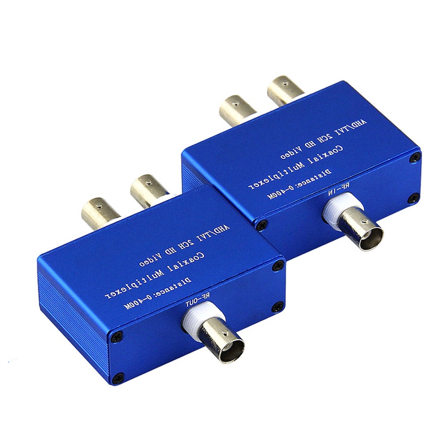 2 Channel 4ch HD Cvi/Tvi/Ahd Coaxial Video Multiplexer Over Coaxial ...