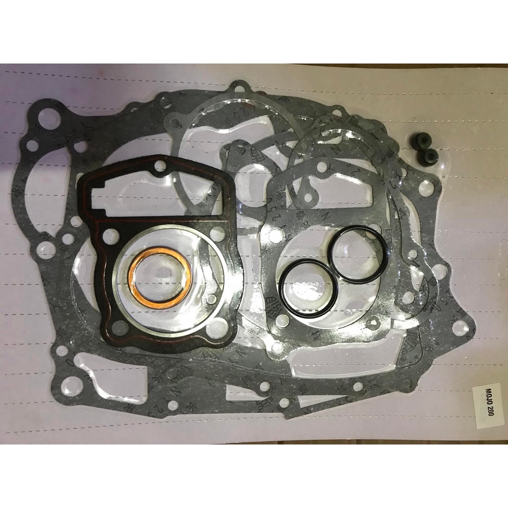 RUSI MOJO 200 OVERHAULING GASKET(TIMING CHAIN TYPE) | Shopee Philippines