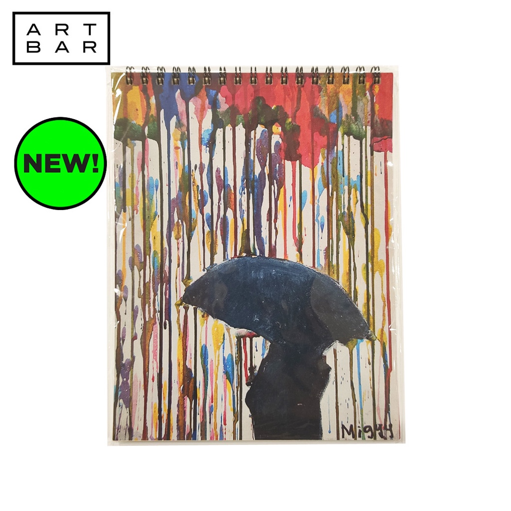 Carlos & Friends Notebook 8.5X6In Rain 50S 80Gsm Lined Tloop - Art Bar ...