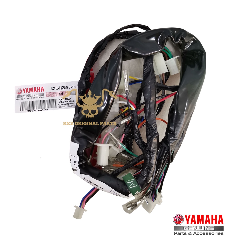 YAMAHA WIRING RXZ OLD MILI BOSH 6 SPEED WIRE | Shopee Philippines