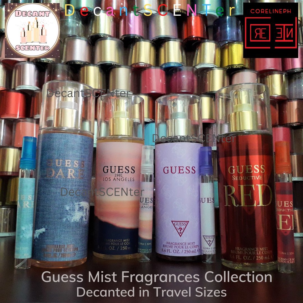 Guess Mist Fragrances Collection in Travel Size 10ml | Shopee Philippines