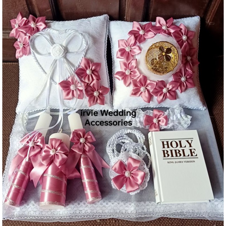 Wedding Essential Special set with bible ( please note your motif color ...