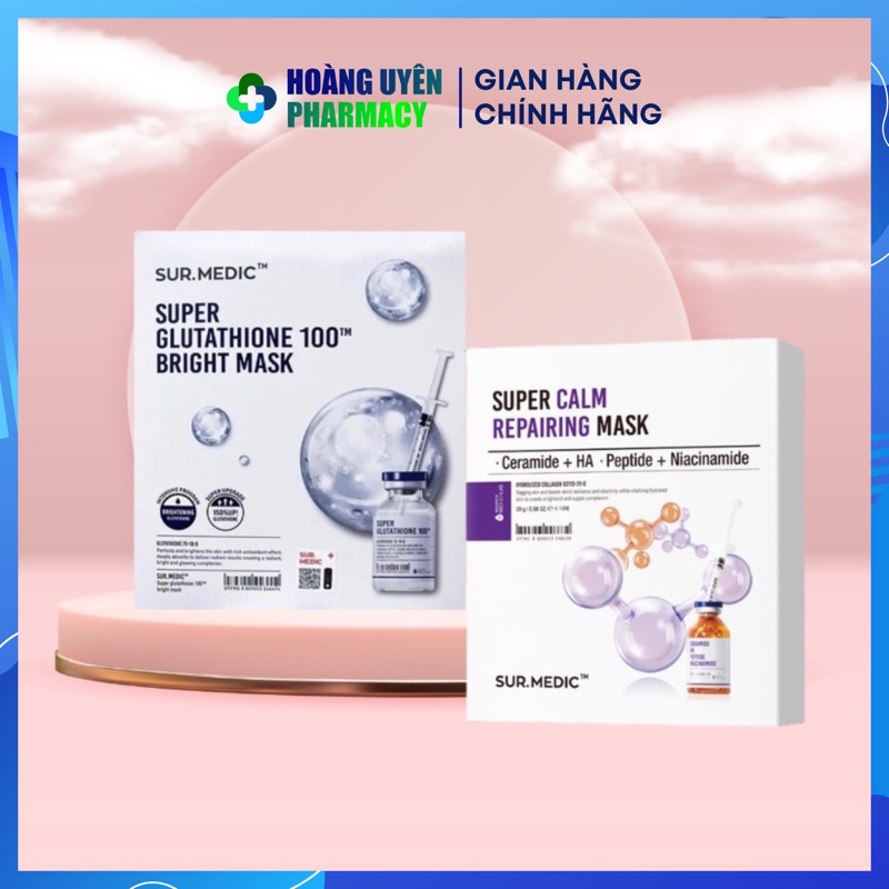 Sur.medic bright glutathione mask (Sur medic - Surmedic+) | Shopee ...