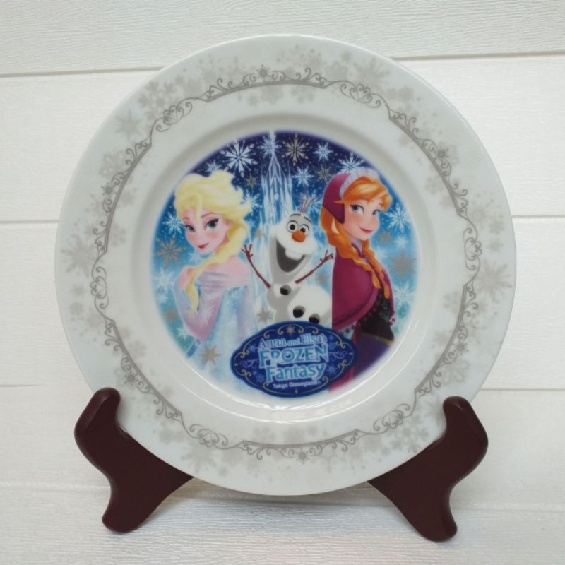 22JSH563 Anna and Elsa Frozen Fantasy Plate | Shopee Philippines