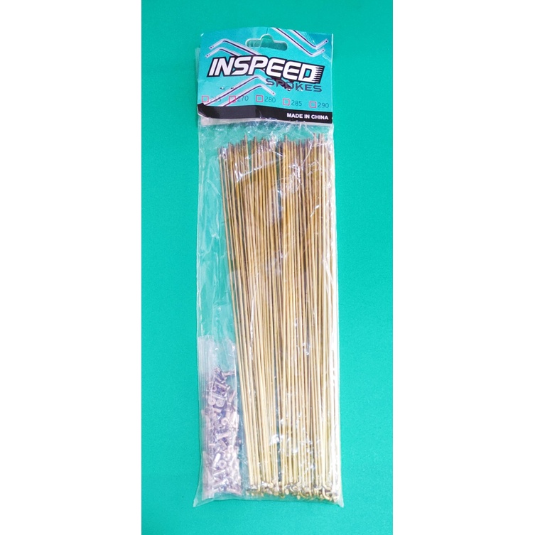 INSPEED Spokes for MTB Mountain Bike Size 26, 27.5, 29 Stainless Rayos ...