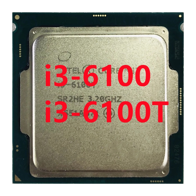 I3 6100 I3 6100t 3 2 Ghz Dual Core Quad Thread Cpu Processor Lga 1151 Shopee Philippines