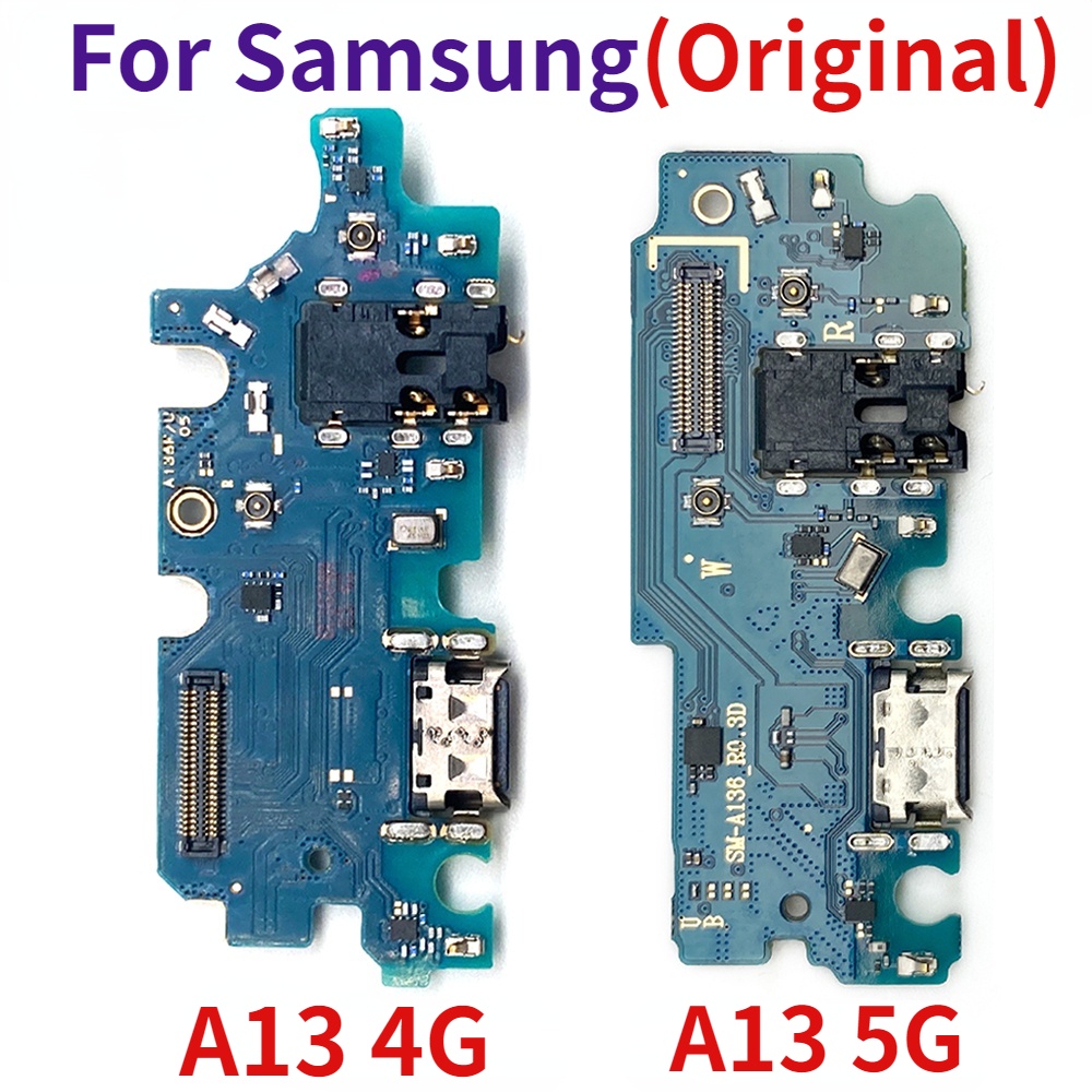 For Samsung A13 4G 5G A136B A136 A135F A135 Dock Connector USB Charger Charging Port Flex Cable ...