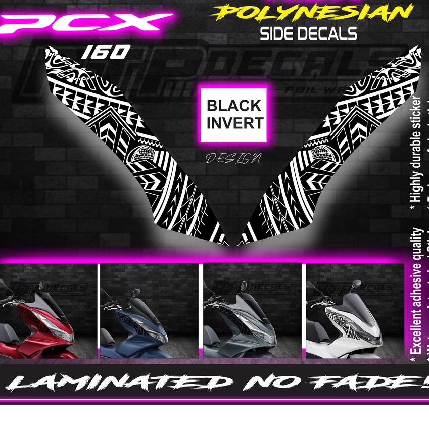 Honda PCX 160 Polynesian Sticker Decals | Shopee Philippines