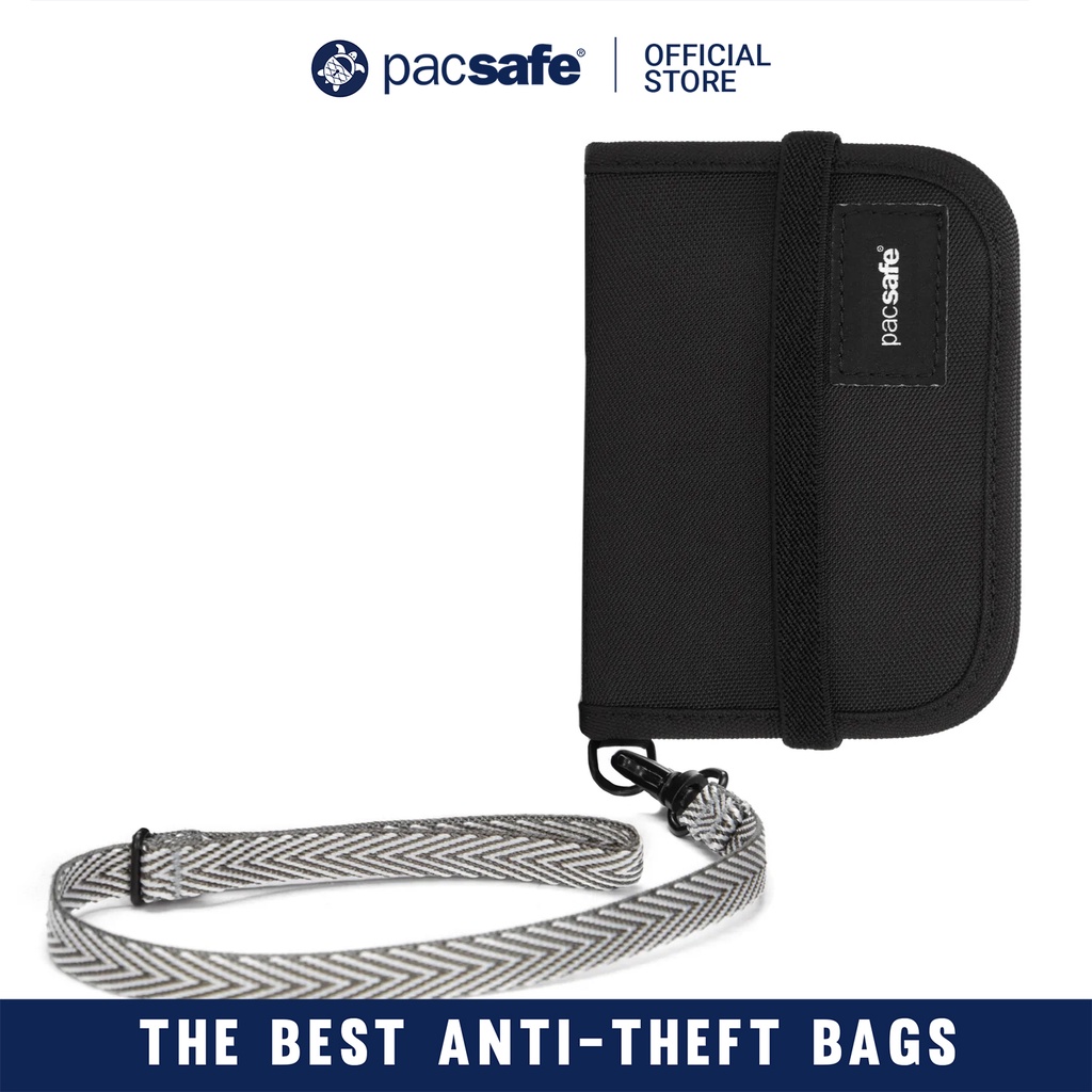 Pacsafe RFIDsafe V50 RFID Blocking Compact Wallet | Shopee Philippines