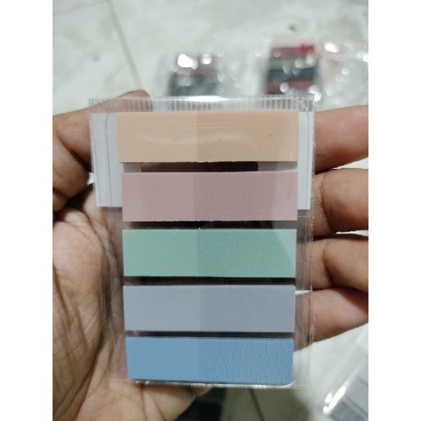 100 Sheets Writable PET Label Sticker Classification Index | Shopee ...
