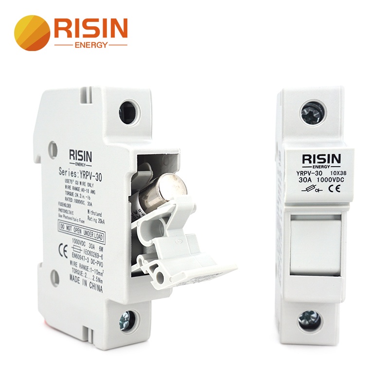 Fast Delivery Risin Solar PV DC 1000V 30A Fuse 1 Pole 10x38mm YRPV-30 ...