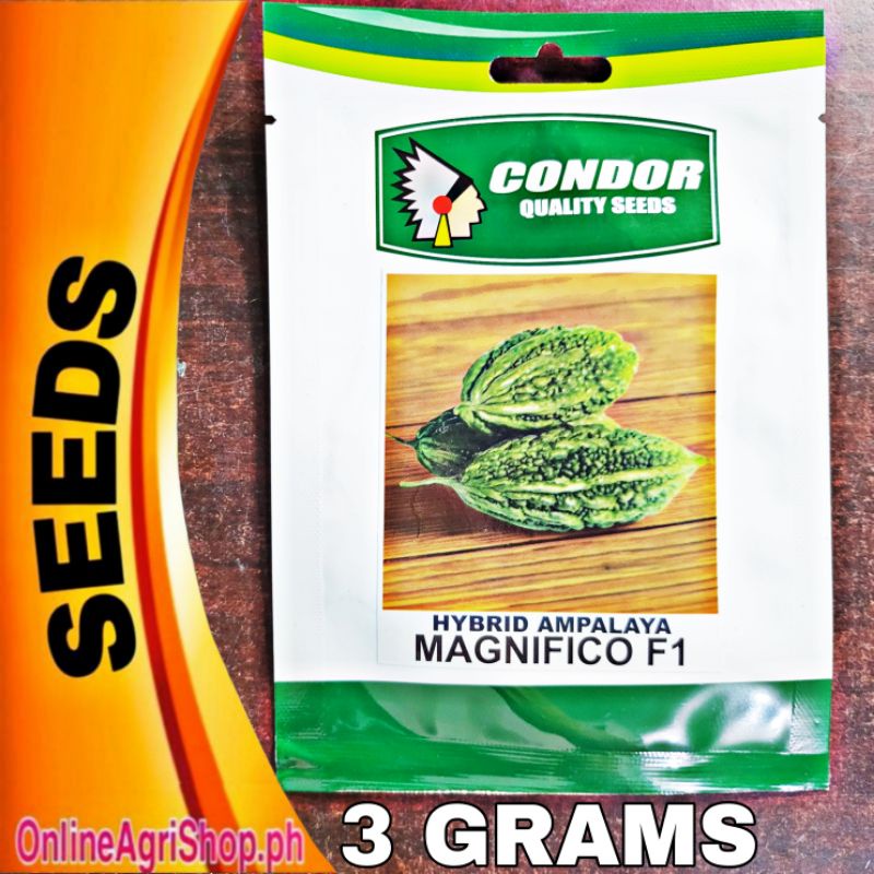MAGNIFICO F1 HYBRID AMPALAYA SEEDS (3 GRAMS) CONDOR SEEDS | Shopee ...