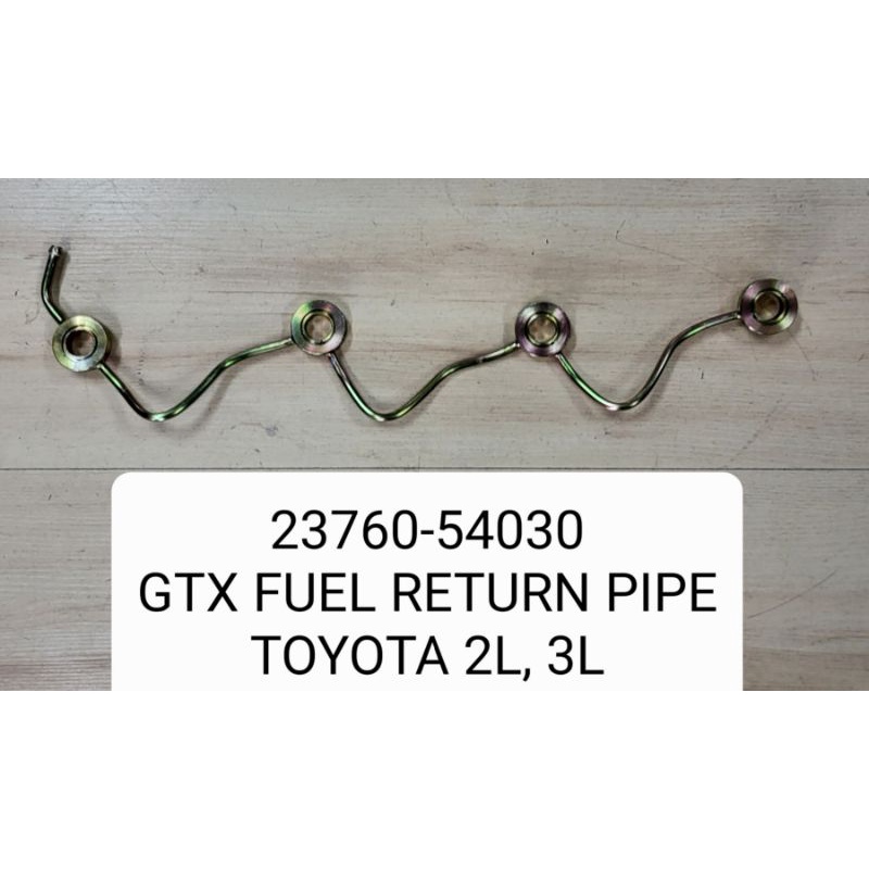 Fuel Return Pipe Toyota 2L, 3L (23760-54030) | Shopee Philippines