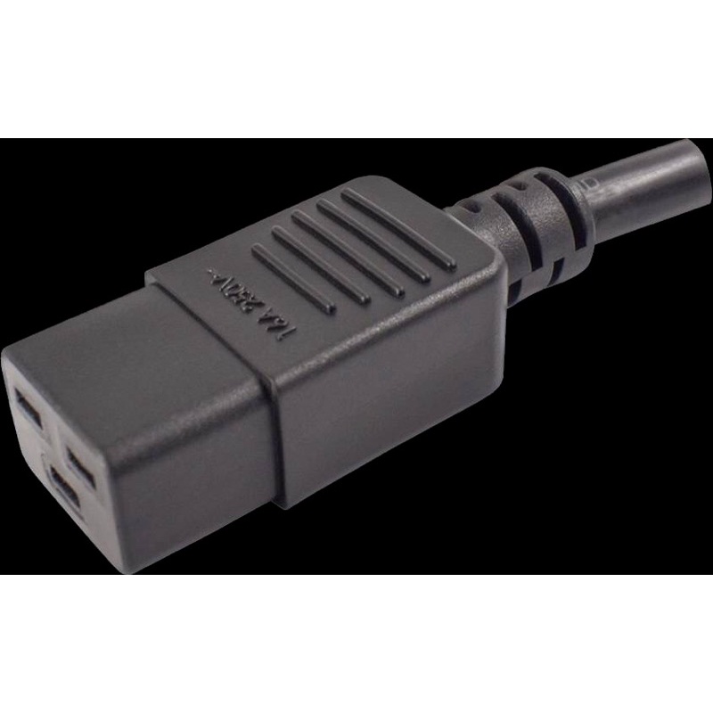 VCT Power Cable 3x2.5 SQ mm ^ C19 Head Full Copper Tight Plug. | Shopee ...