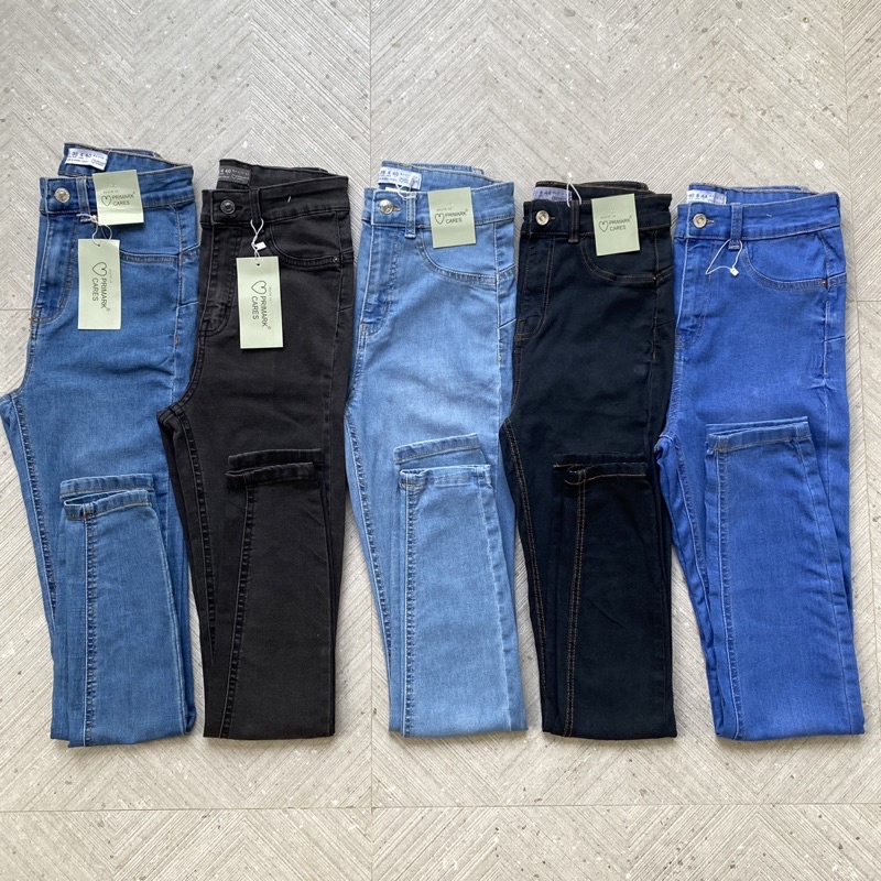 DC Super High Waist Skinny Fit Jeans - NEW SHADES | Shopee Philippines