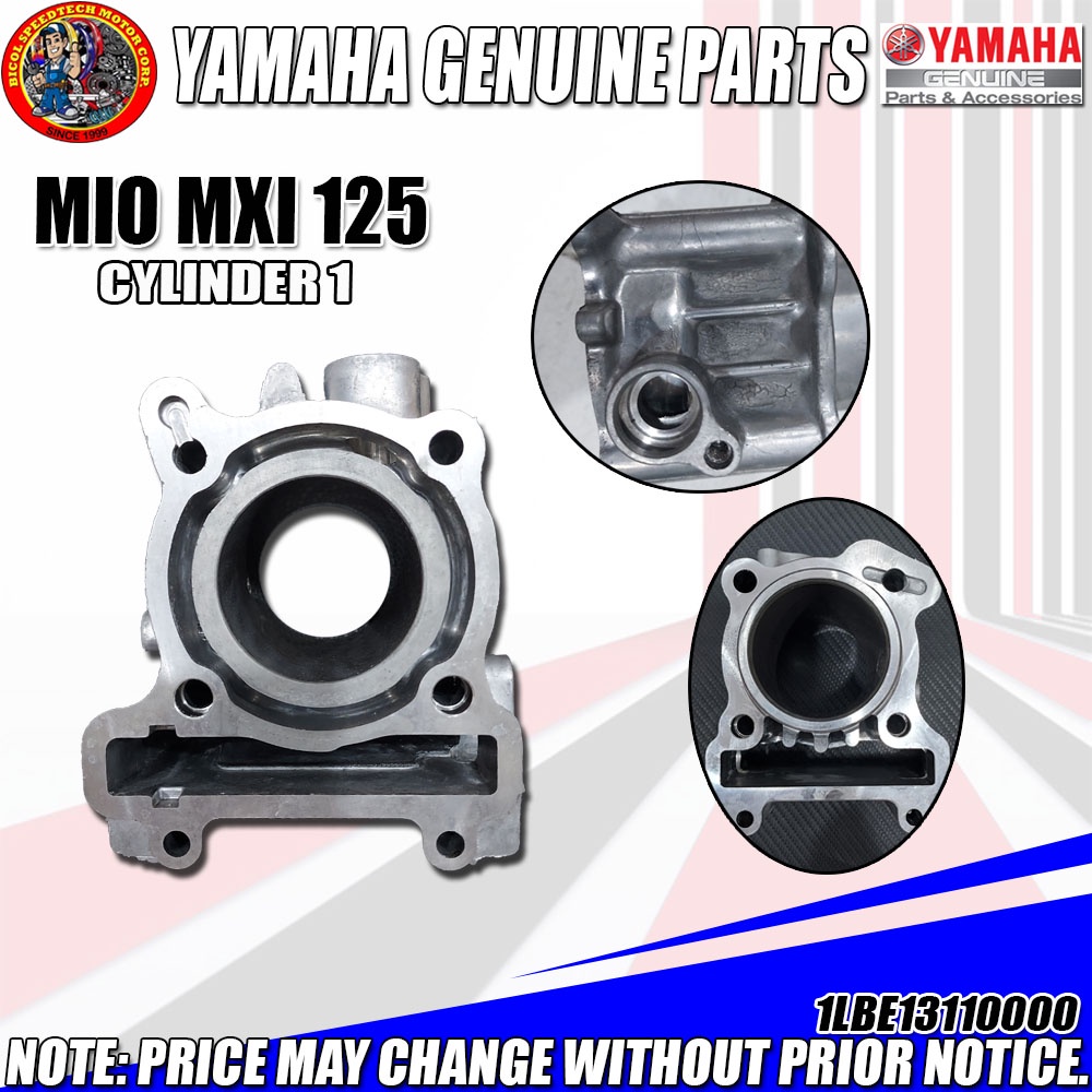 MIO MXI 125 CYLINDER 1 (YGP) (Genuine: 1LB-E1311-00) | Shopee Philippines