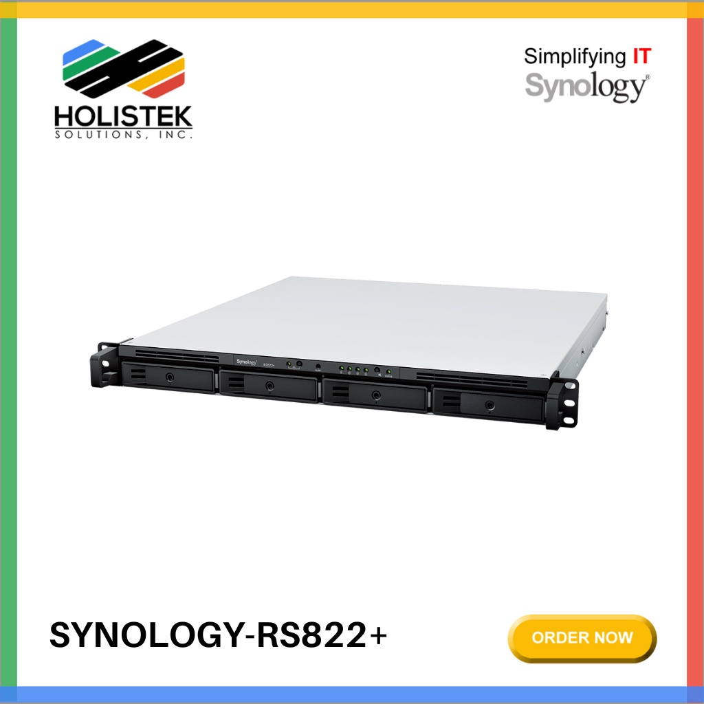 Synology RackStation RS822+ / |RS822+| Holistek | Shopee Philippines