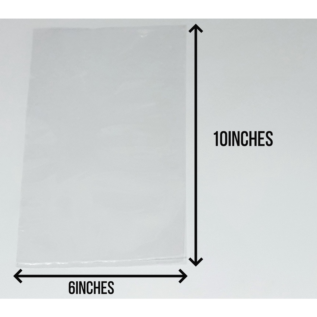 Purity Polypropylene PP Plastic Bags .002 (4x6 / 4x8 / 5x8 / 6x8 / 6x10 ...