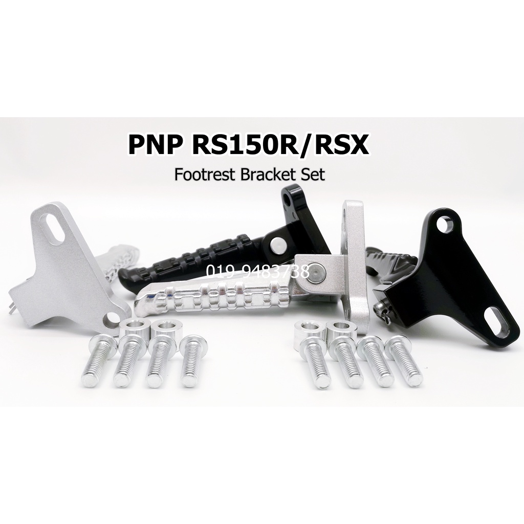 Footrest Bracket Full Set VRX Honda PNP RS150 RSX RS V1 V2 V3 RSX RS-X ...