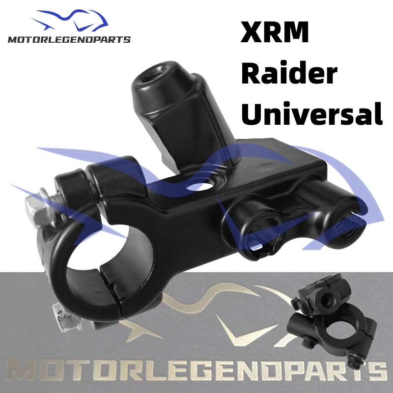 Clutch Lever Holder With Mirror Hole Left Side Mirror Holder XRM Raider ...