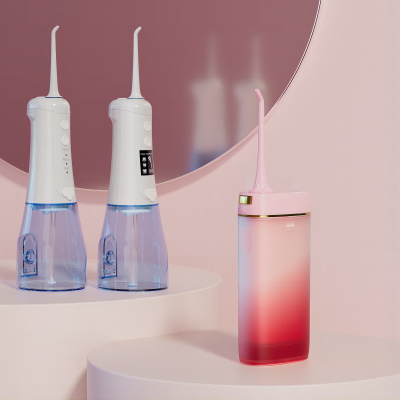 Electric Flosser Portable Water Dental Floss Waterproof Pulse Pressure ...
